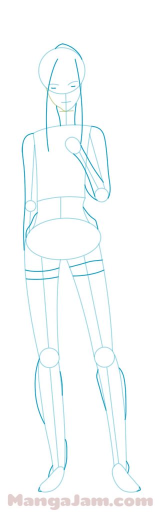 How to Draw Mirage Farina Jenius from Macross - MANGA-JAM.com