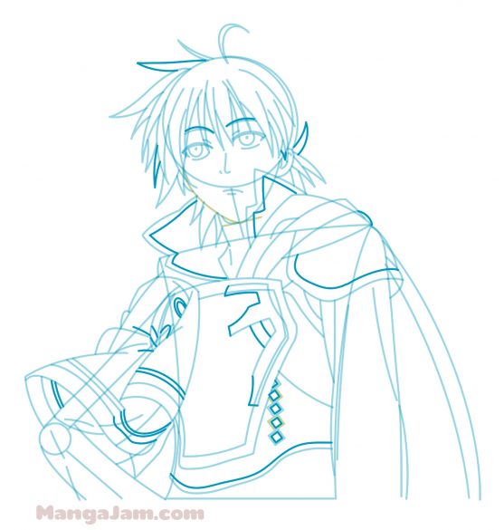 How to Draw Ryner Luter from The Legend Of The Legendary Heroes - MANGA ...