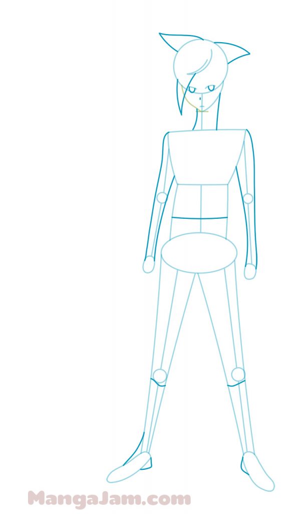 How to Draw Suou Yagyu from Neppu Kaidiku Bushi Road - MANGA-JAM.com