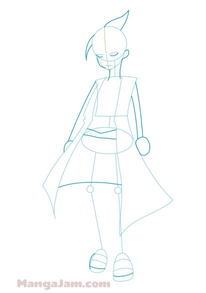 How to Draw Usui Horokeu from Shaman King - MANGA-JAM.com