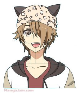 How to Draw Yuto Akama from Mikagura School Suite - MANGA-JAM.com