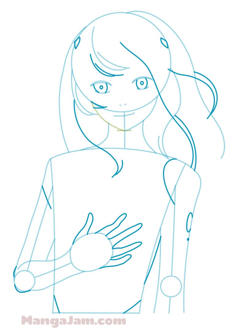 How to Draw Lacia from Beatless - MANGA-JAM.com