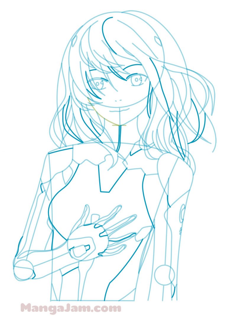 How to Draw Lacia from Beatless - MANGA-JAM.com