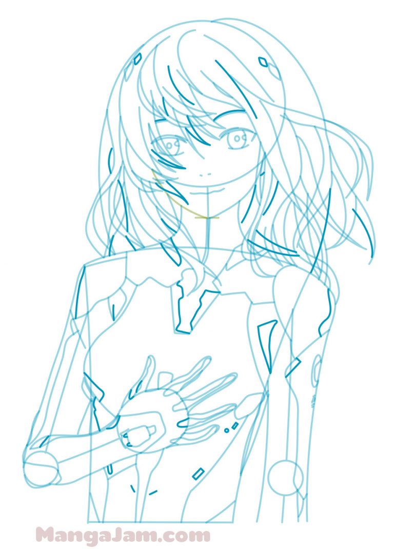 How to Draw Lacia from Beatless - MANGA-JAM.com