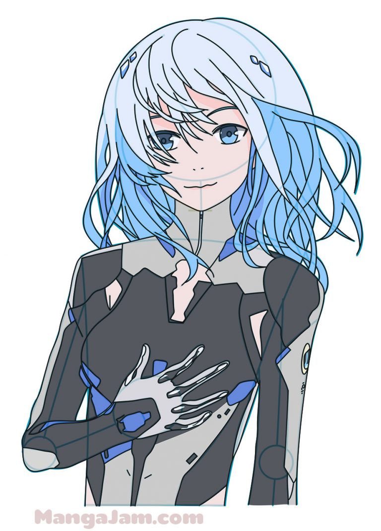 How to Draw Lacia from Beatless - MANGA-JAM.com